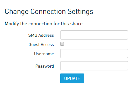 Configure Share Settings