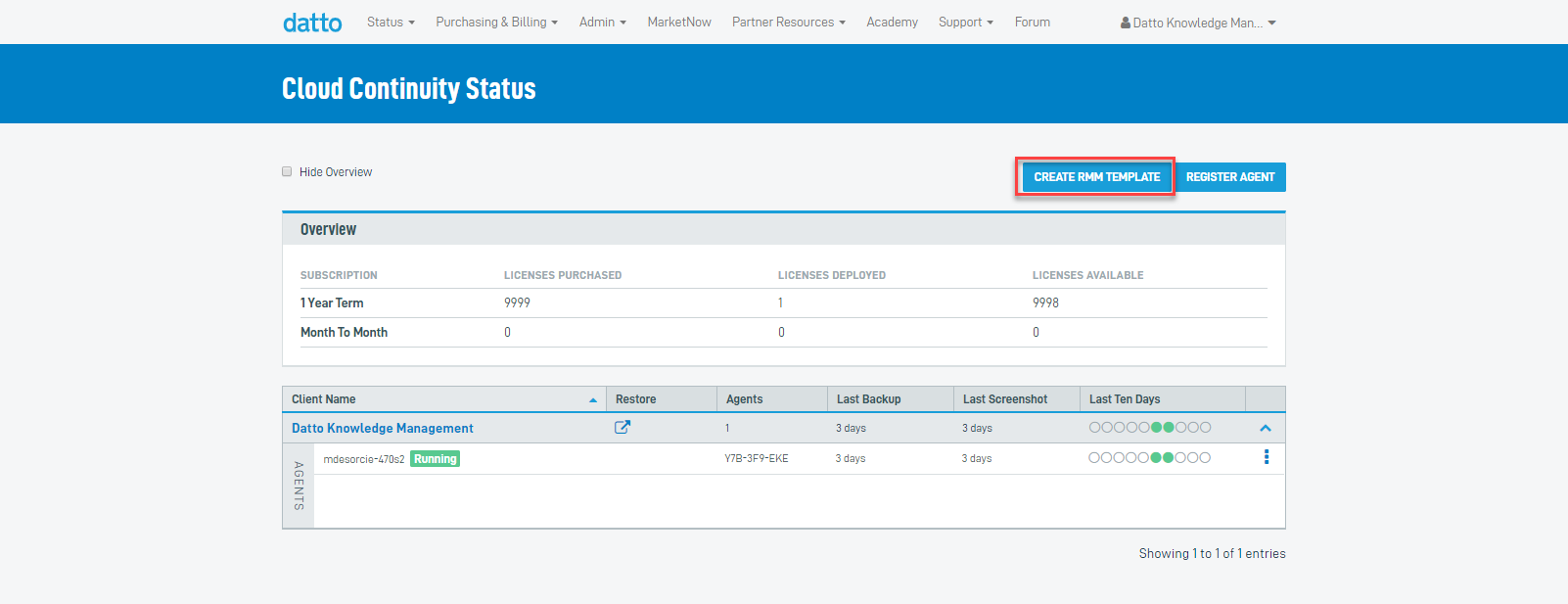 Deploying the Datto Endpoint Backup agent via Datto RMM