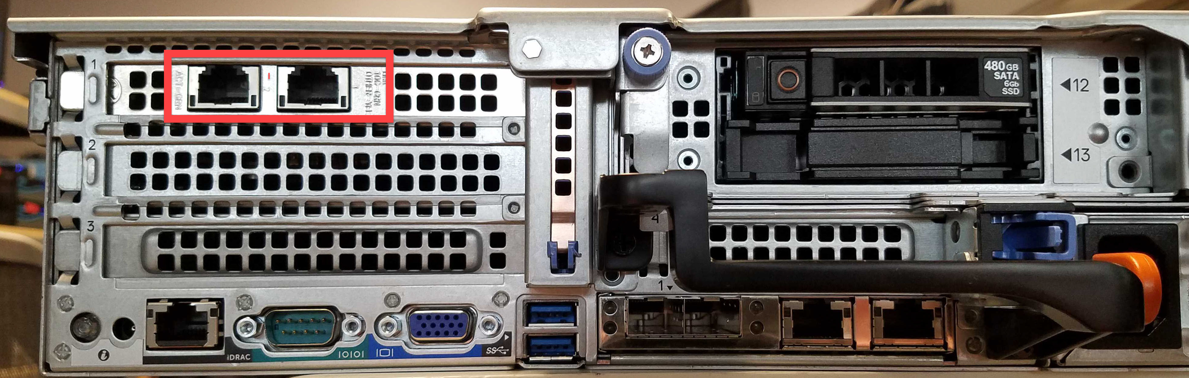 Imaging a DELL PowerEdge Rack Server computer with the Datto SIRIS Imager