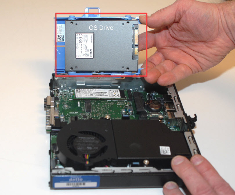 Replace the OS drive on an ALTO 4