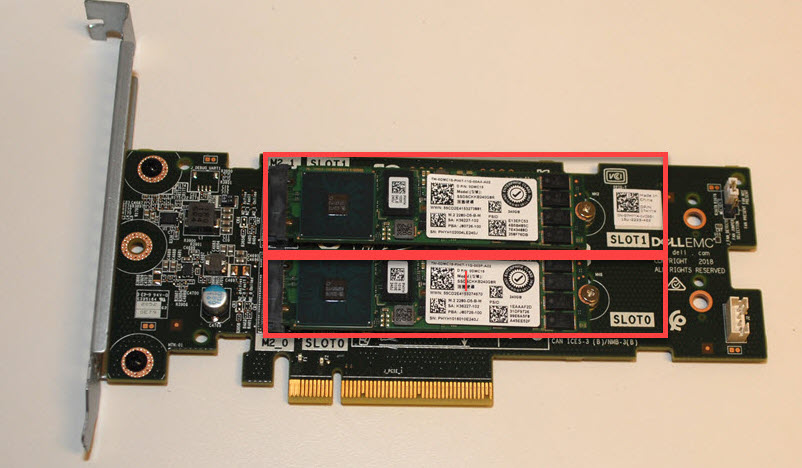 Replacing the BOSS card or OS drive on SIRIS 5 - (48 to 60)