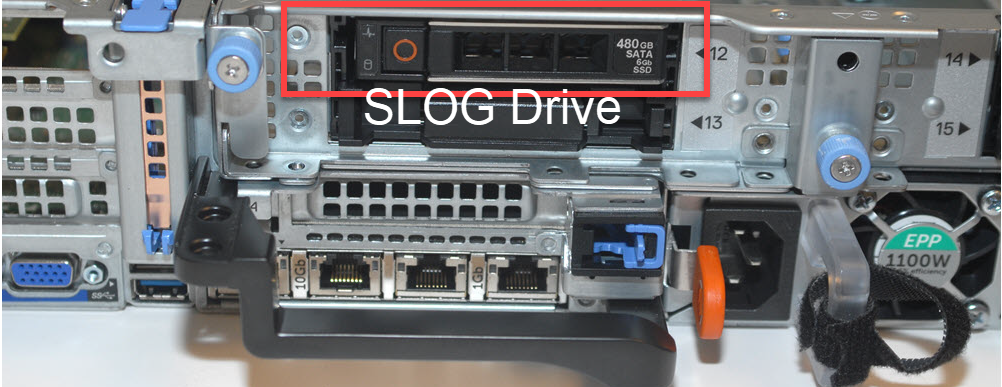 Replacing the SLOG drive on SIRIS 5-(48 and 60)