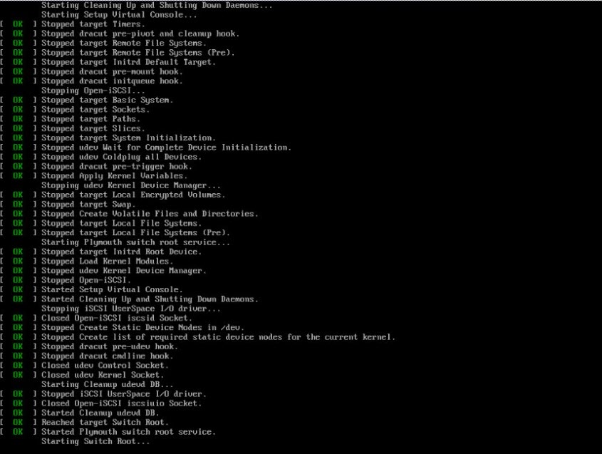 Screenshot Verification failure: Start job is running