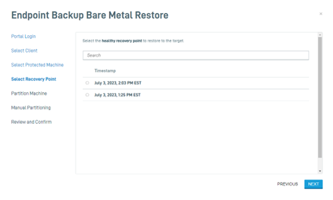 Datto Endpoint Backup with Disaster Recovery Bare Metal Restore ...