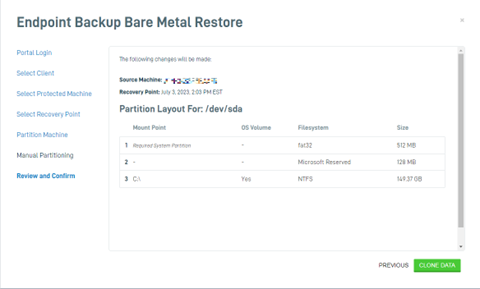 Datto Endpoint Backup with Disaster Recovery Bare Metal Restore ...